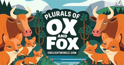 What Are The Plurals Of ‘ox And ‘fox Why ‘oxen And ‘foxes
