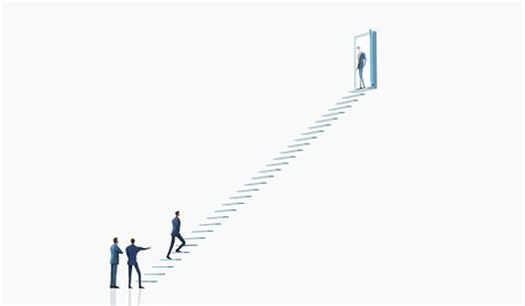 성공의 길 계단을 오르는 성공적인 사업가 목표 달성 경력 만들기 전문적인 성장 개념 3d 렌더링 그림입니다 꼭대기에 대한 스톡 사진 및 기타 이미지 Istock