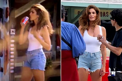 Cindy Crawford Recreates 1992 Pepsi Ad