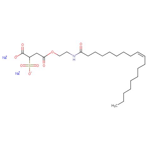 Butanedioic Acid Sulfo Mono 2 9z 1 Oxo 9 Octadecenyl Amino Ethyl Ester Disodium Salt