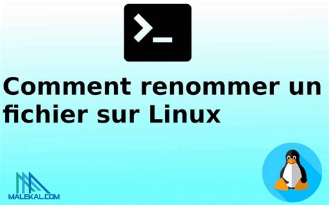 Comment Renommer Un Fichier Sur Linux