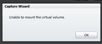 SD Not Capturing Image SmartDeploy Enterprise DeployCentral