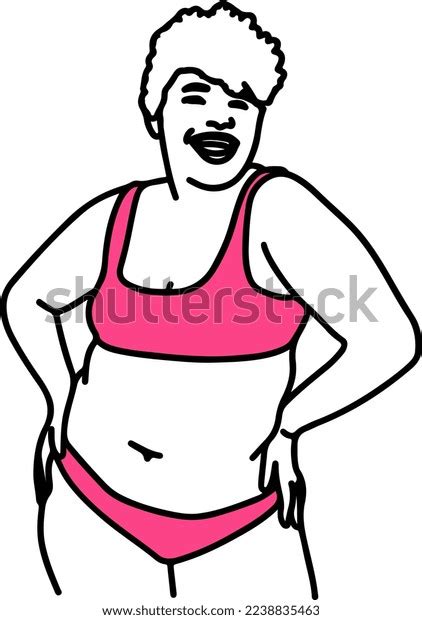 Beautiful Human Woman Body Drawing Line Stock Vector Royalty Free