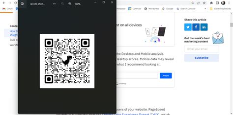 How To Create A QR Code On Google Chrome
