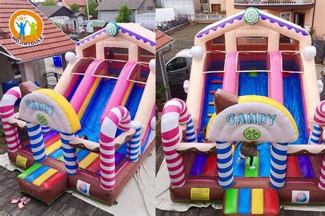 Park Fun Cityinflatable Bouncers Inflatable Water Slides Bouncy Castle Inflatable Combo