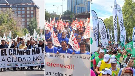 A Pedro Sánchez Se Le Empiezan A Acumular Las Manifestaciones En Contra
