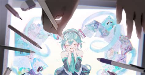 初音ミク 軌跡 春風すずのイラスト Pixiv