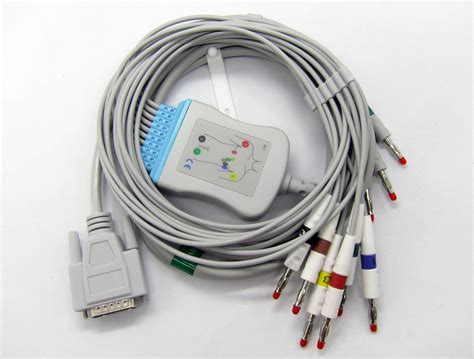 ЭКГ кабель пациента для Biocare ECG-101, ECG-101B, ECG-101G, ECG-300 ...