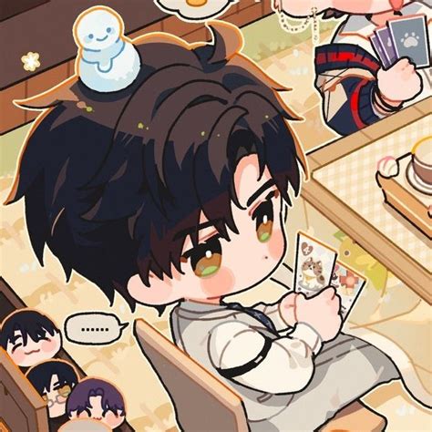 Love And Deepspace Group Pfp Zayne 24 Chibi Cute Icons Cute