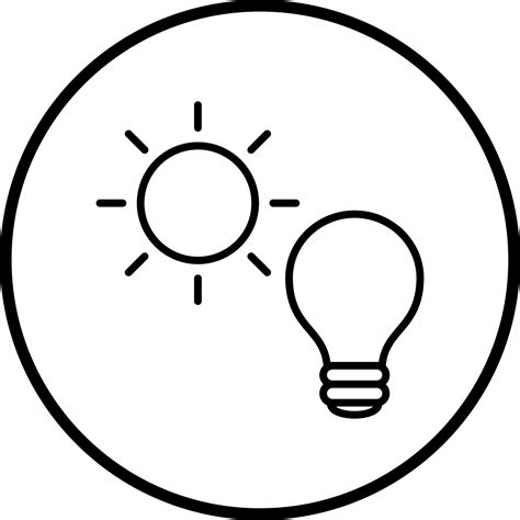 Natural Light Vector Icon Style 22112963 Vector Art At Vecteezy