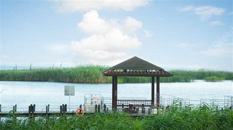 무료 파란색 흰색 흐름 하늘 구름 호수 여름 날 Ppt 배경 Slidesdocs