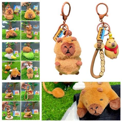 Hotomi Simulation Capybara Capybara Plush Pendant Cloth Doll Capybara