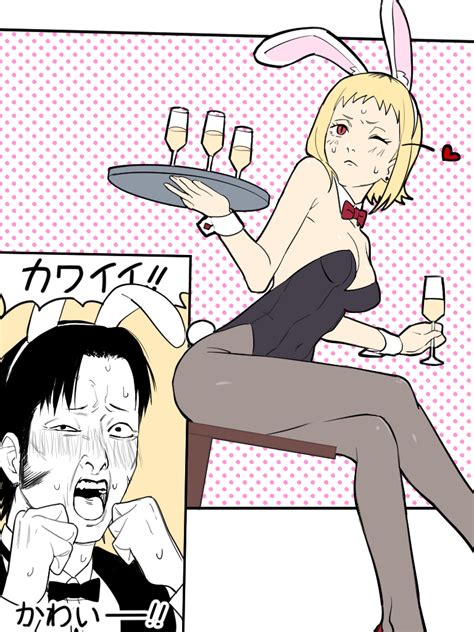 Rule 34 Big Breasts Bunny Ears Bunnysuit Chainsaw Man Crying Crying