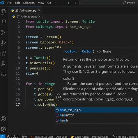 Amazing Animation Python Pythonprogramming Coding Turtle Graphics Viralshorts Shorts