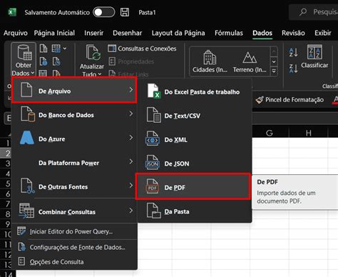 Como Importar Pdf No Excel Com Power Query Guia Do Excel