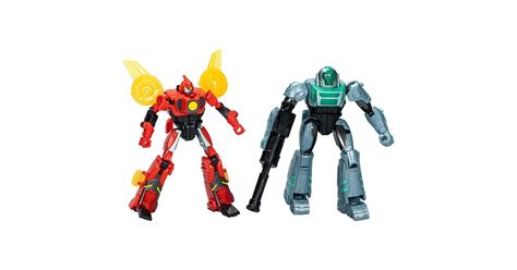 Hasbro Transformers Earthspark Cyber Combiner Terran Twitch Und Robby