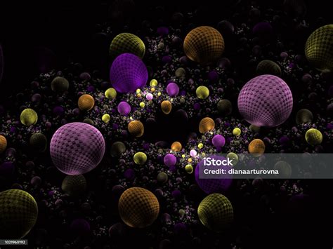 빛이 함께 반투명 거품 텍스처입니다 밝은 다 색 한 움 큼 3d Orbs 0명에 대한 스톡 사진 및 기타 이미지 Istock
