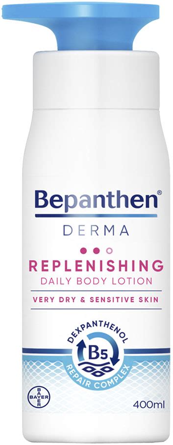 Bepanthen Replenishing Body Lotion 400ml In Bahrain Basharacare