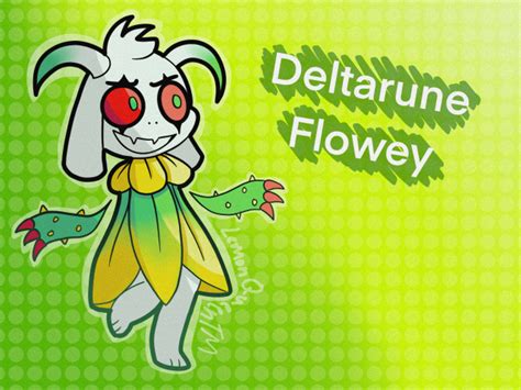 A Deltarune Flowey Design Fun Fact I Was Listening To A True Crime Podcast While Drawing