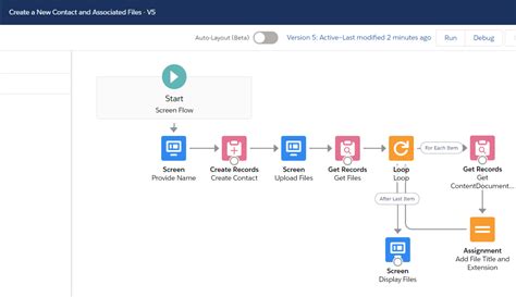 View The Uploaded File List After Uploading The Files Via Screen Flow