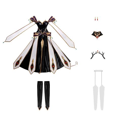 Code Geass Cc Empress Outfit Britannian Cosplay Costume Hallowcos