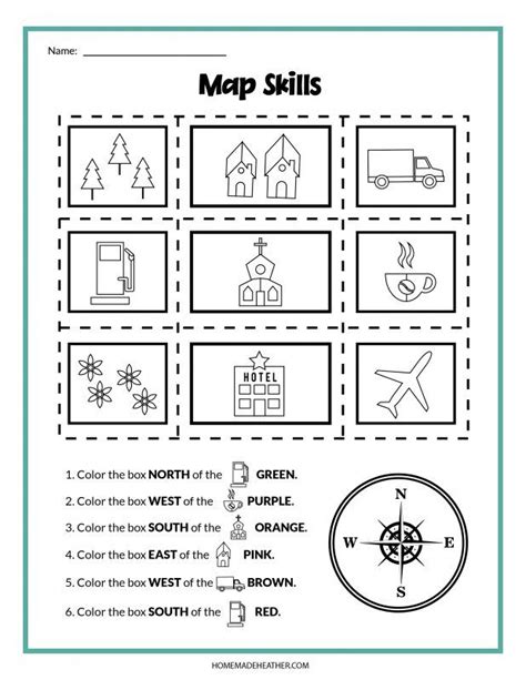 Free Map Activity Printables For Little Explorers Map Skills