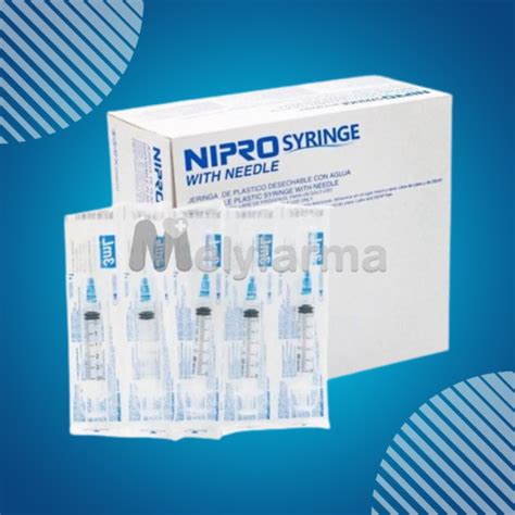 JERINGA ML C A G X NIPRO CAJA X Melyfarma
