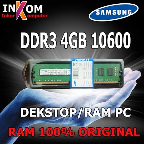 แรม Pc Ddr3 4gb 10600 Samsung 1333mhz Shopee Thailand