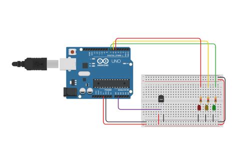 Circuit Design Sensor Tinkercad