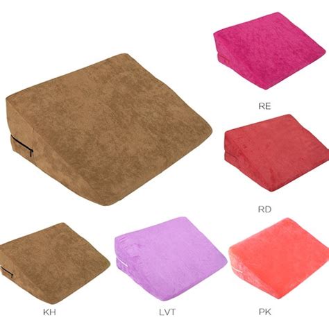 Wedge Microfiber Cushion Foam Sex Pillow Sexual Wellness Couple Game Toy Health Ebay