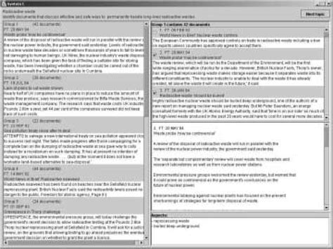 Interface Of System C Experimental System Based On Clustering And