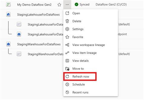 Dataflow Gen2 With Cicd And Git Integration Microsoft Fabric