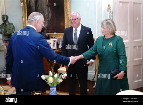 King Charles Iii Receives The Governor Of Western Australia Chris