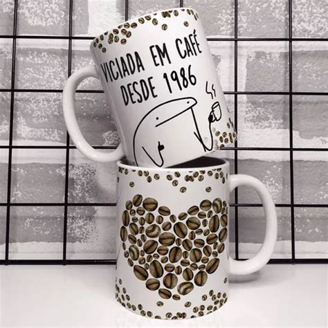 Caneca Viciada Em Café Meme Flork