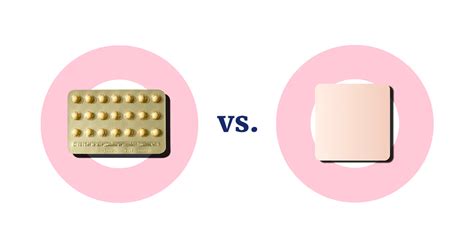 Whats The Difference Between A Birth Control Pill And Patch Get Ova