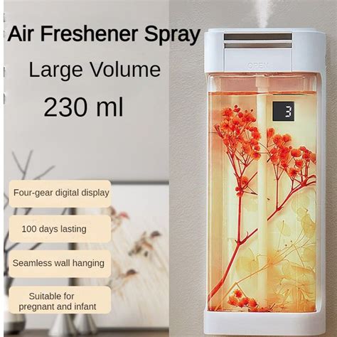 230ml Large Capacity Essential Oil Diffuser Rechargeable Aromatherapy Diffuser Air Freshener