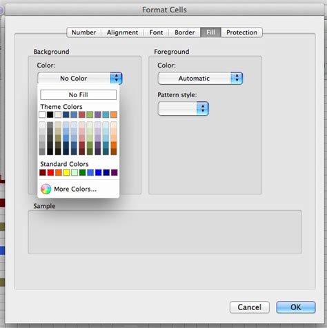 Colour Charting In Excel The Mac OS X 2011 Version Lauren S Crafts
