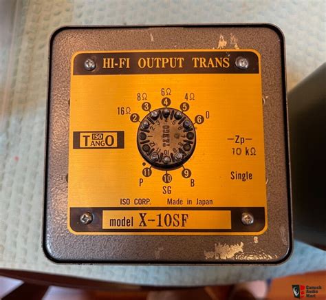TANGO X 10SF Output Transformer Used Photo 4710863 Canuck Audio Mart