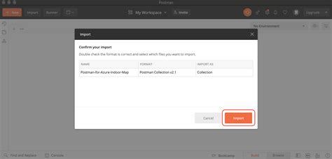 Cloud 透過 Postman 建立 Azure Indoor Map