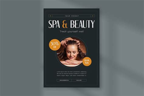 Шаблон для спа и красоты Графические шаблоны Envato Elements