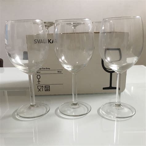Ikea Wine Glasses Furniture And Home Living Kitchenware And Tableware