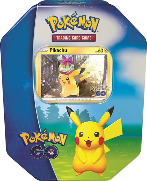 Покемон карты коллекционные: Набор Pokemon Pokemon Go TIN Pikachu ...