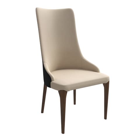 Leisuremod High Back Dining Chair Modern Upholstered In Velvet Kitchen