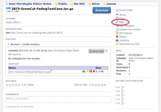 Documentation Report A Problem Uploaddata Slicer Wiki