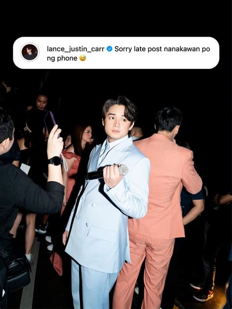 Sorry Late Post 😅 Actor Lance Carr Playfully