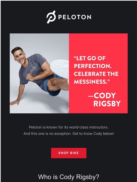 Peloton Meet Cody Rigsby Milled