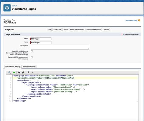 Salesforce PDF Generator Create PDFs With Visualforce And Apex