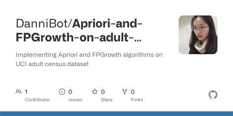 Github Dannibot Apriori And Fpgrowth On Adult Census Dataset