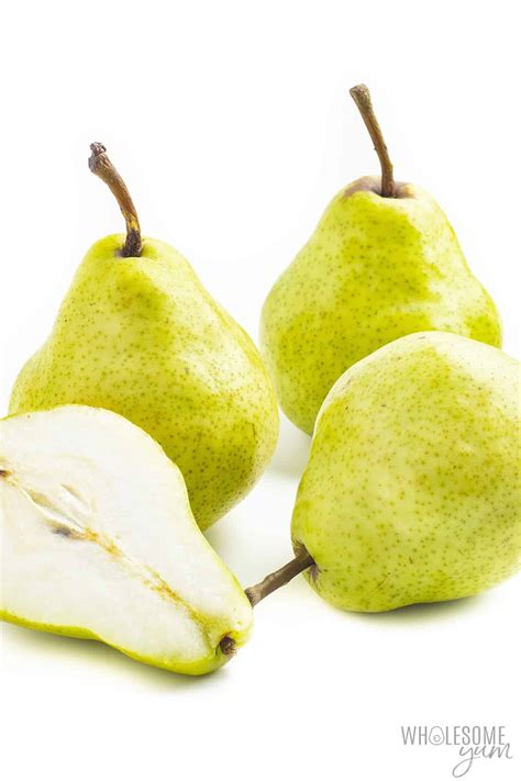 Carbs In Pears Are Pears Keto Wholesome Yum