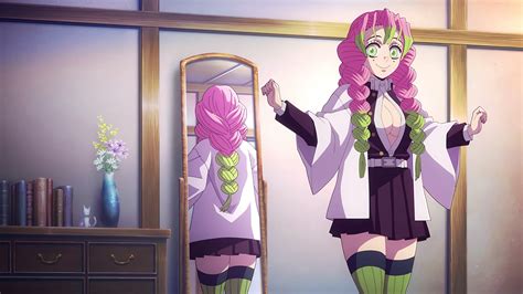 Papel De Parede Kimetsu No Yaiba Mitsuri Kanroji 3840x2160 Gl12 2239780 Papel De Parede